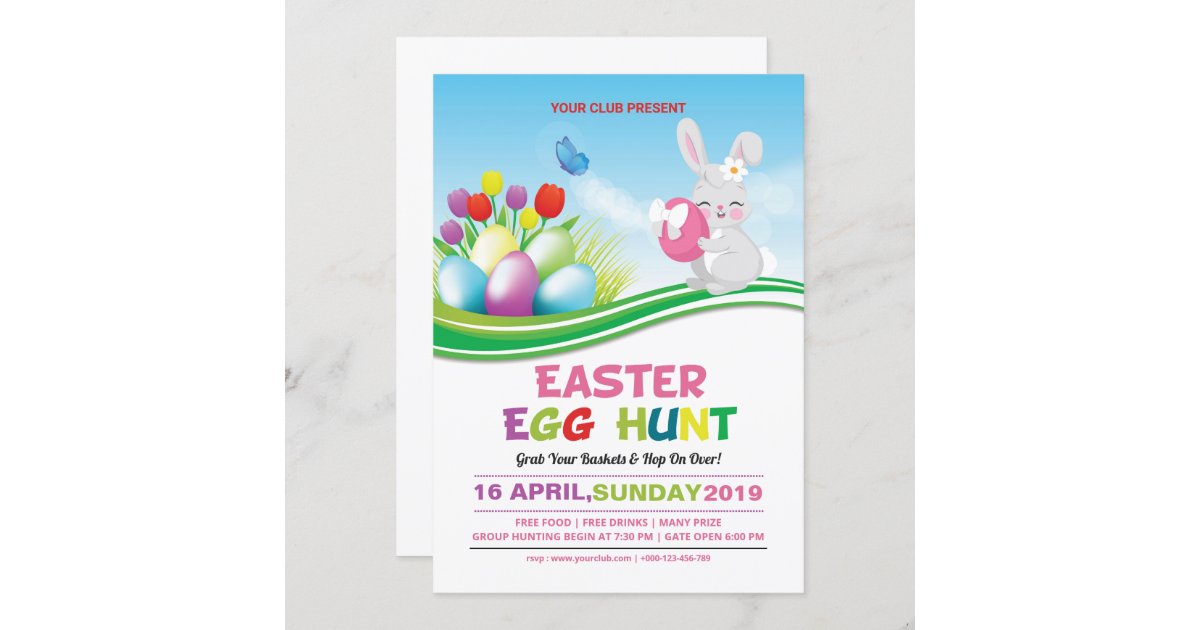 Easter Party Invitation | Zazzle
