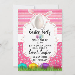 Easter Party Invitation Card | Zazzle