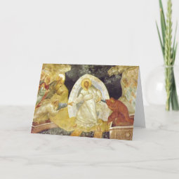 Easter/Pascha Card Anastasis Fresco Chora Church | Zazzle