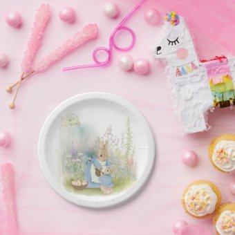 Easter Peter Rabbit Paper Plates | Zazzle