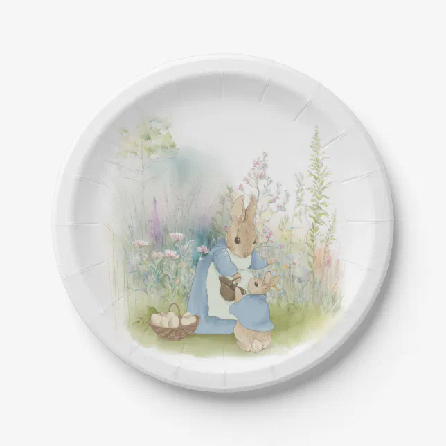 Easter Peter Rabbit Paper Plates | Zazzle