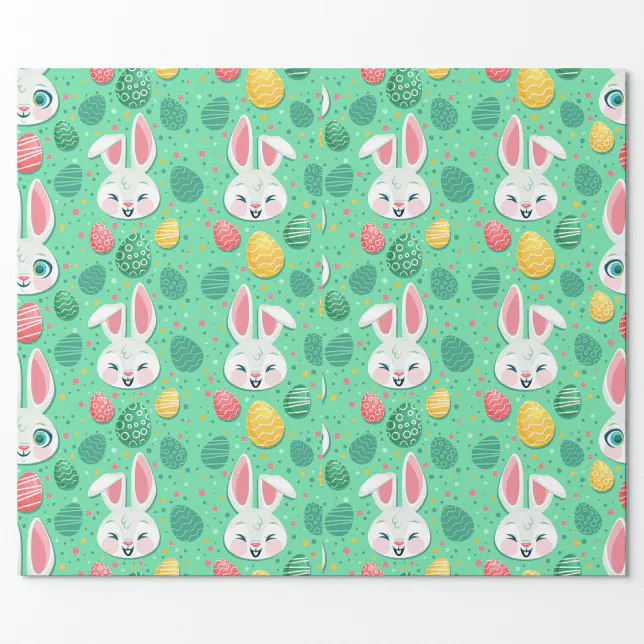 Easter Rabbits Wrapping Paper | Zazzle