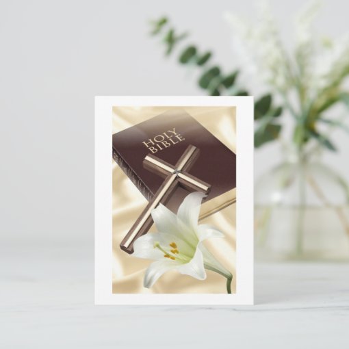 Easter Religious Greeting Card | Zazzle