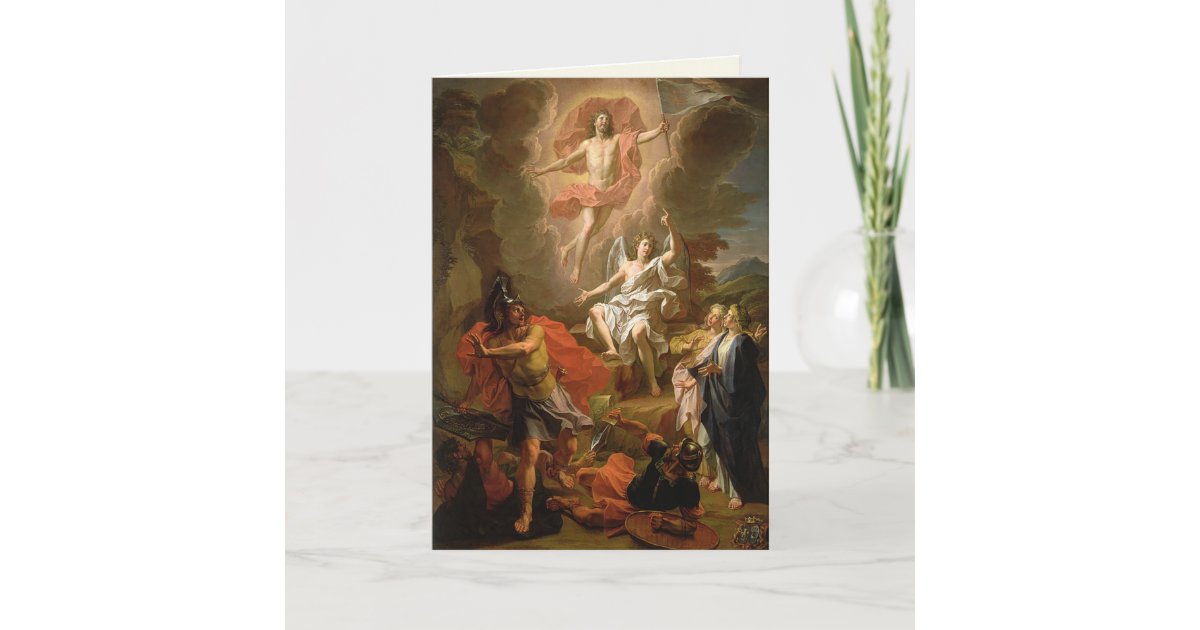 Easter Religious Resurrection Jesus Prayer Holiday Card | Zazzle