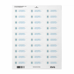 Easter Return Address Label | Zazzle