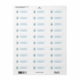 Easter Return Address Label | Zazzle