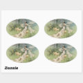 Easter spring goddess stickers | Zazzle