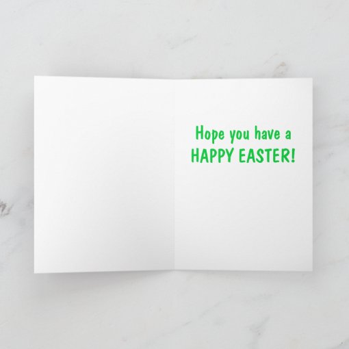 Easter Squirrel Holiday Card | Zazzle