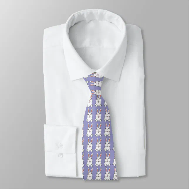 Easter Tie Easter Bunny Art Necktie Easter Gifts | Zazzle