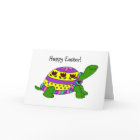 Easter turtle card | Zazzle