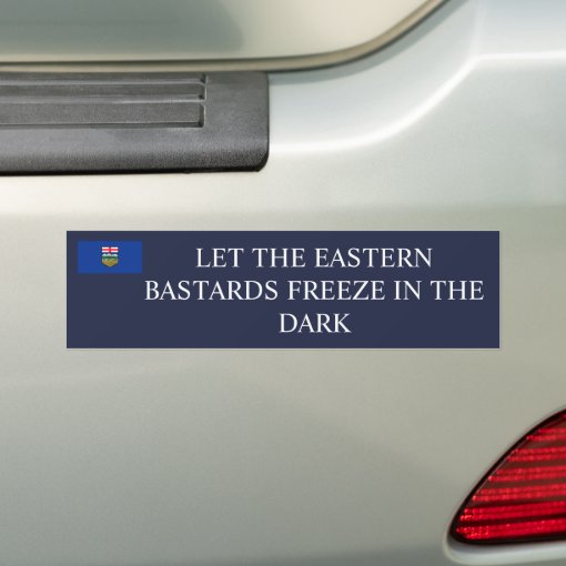 EASTERN BASTARDS BUMPER STICKER | Zazzle