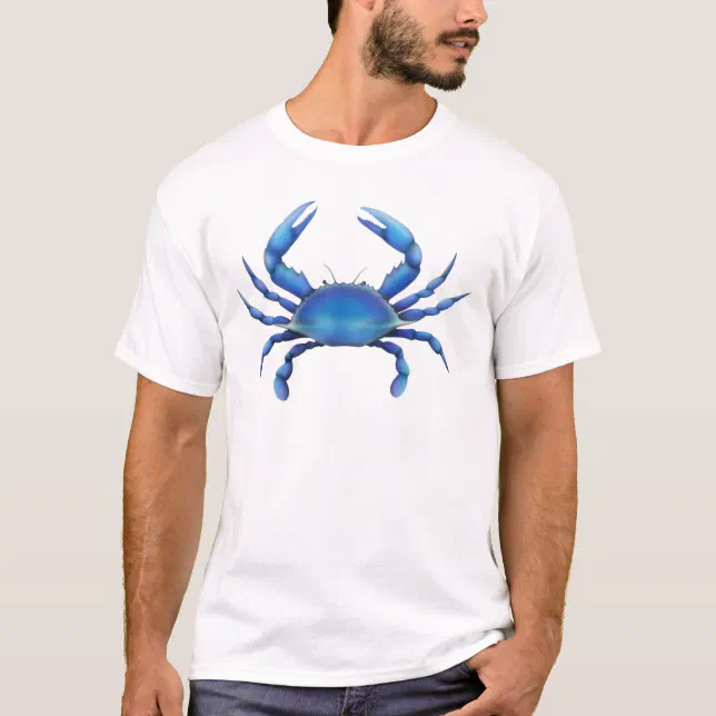Eastern Blue Crab T-Shirt | Zazzle
