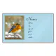 Eastern Bluebird in Snow - Original Photograph Business Card Magnet ...