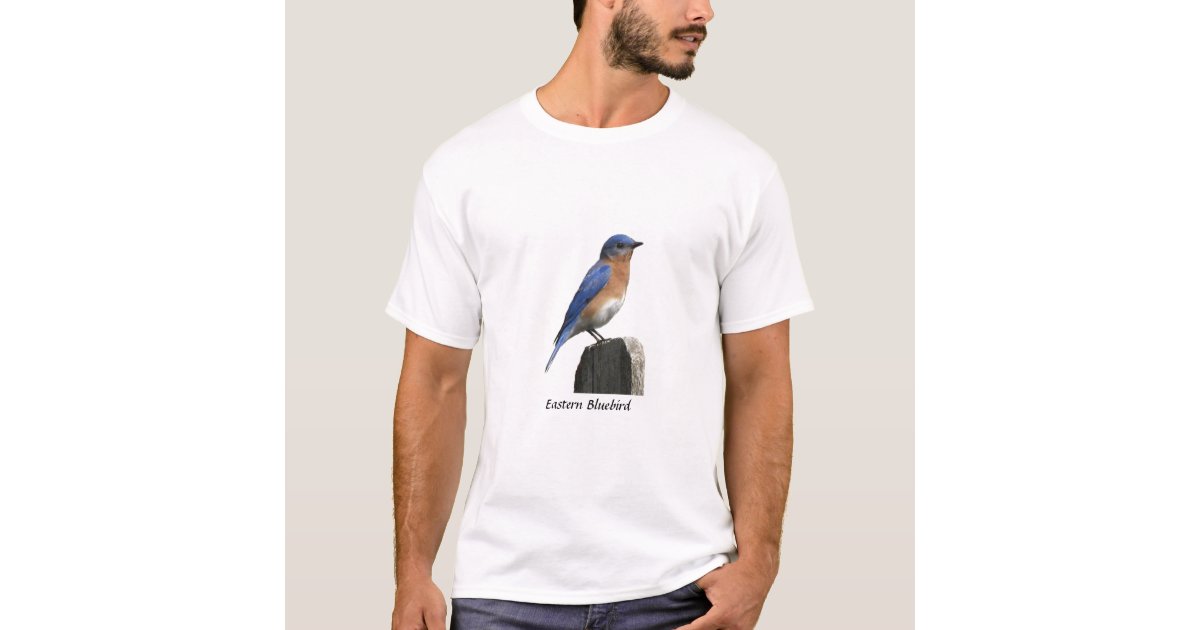 Eastern Bluebird T-Shirt | Zazzle