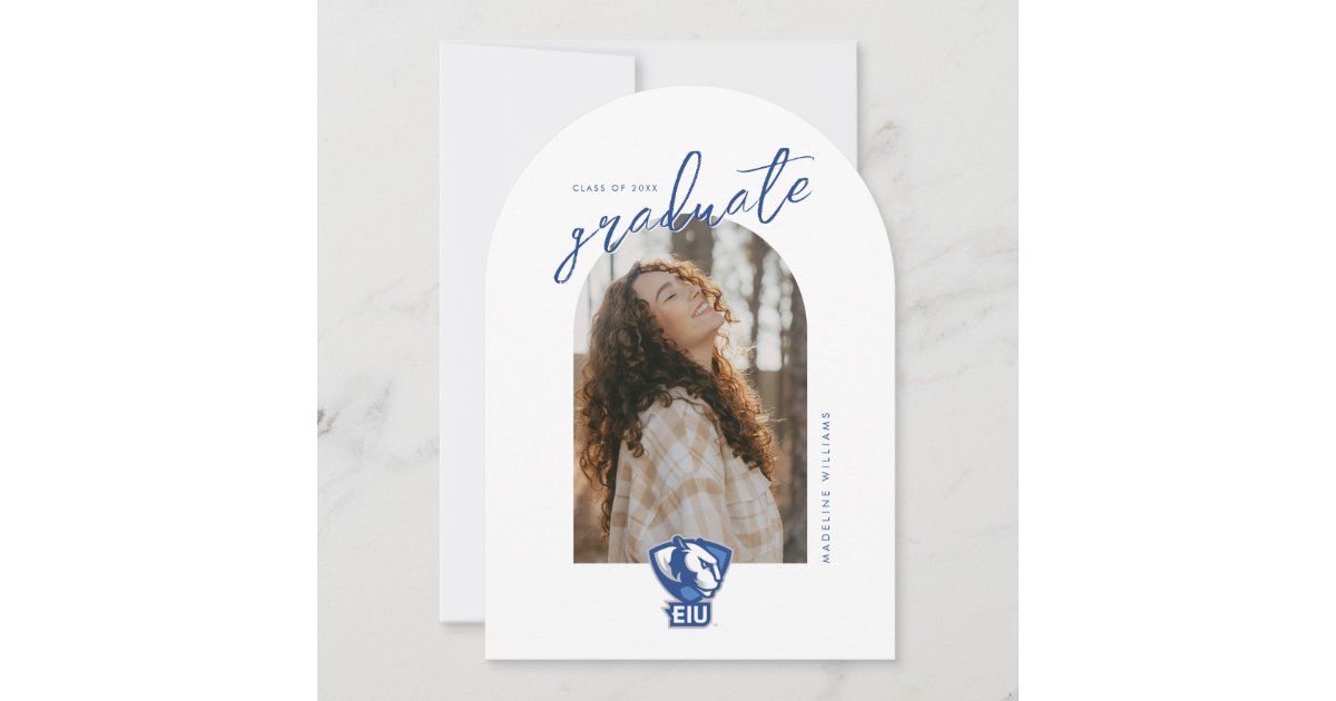 Eastern Illinois University Panthers Logo Invitation | Zazzle