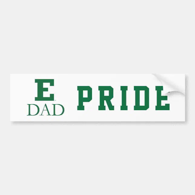 Eastern Michigan Dad Bumper Sticker | Zazzle