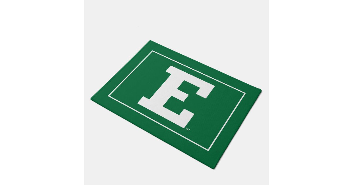 Eastern Michigan - E Logo Doormat | Zazzle