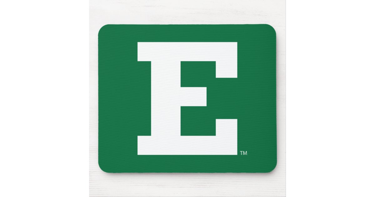 Eastern Michigan - E Logo Mouse Pad | Zazzle