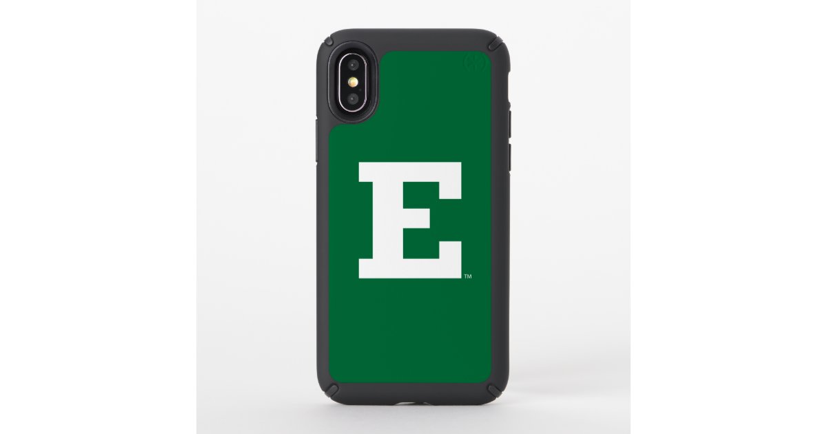Eastern Michigan - E Logo Speck iPhone X Case | Zazzle