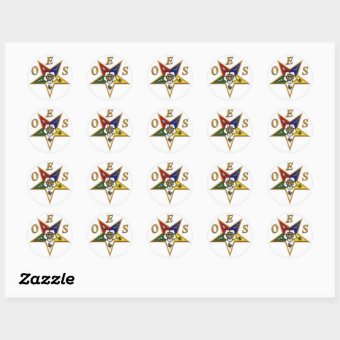 Eastern Star Sticker | Zazzle