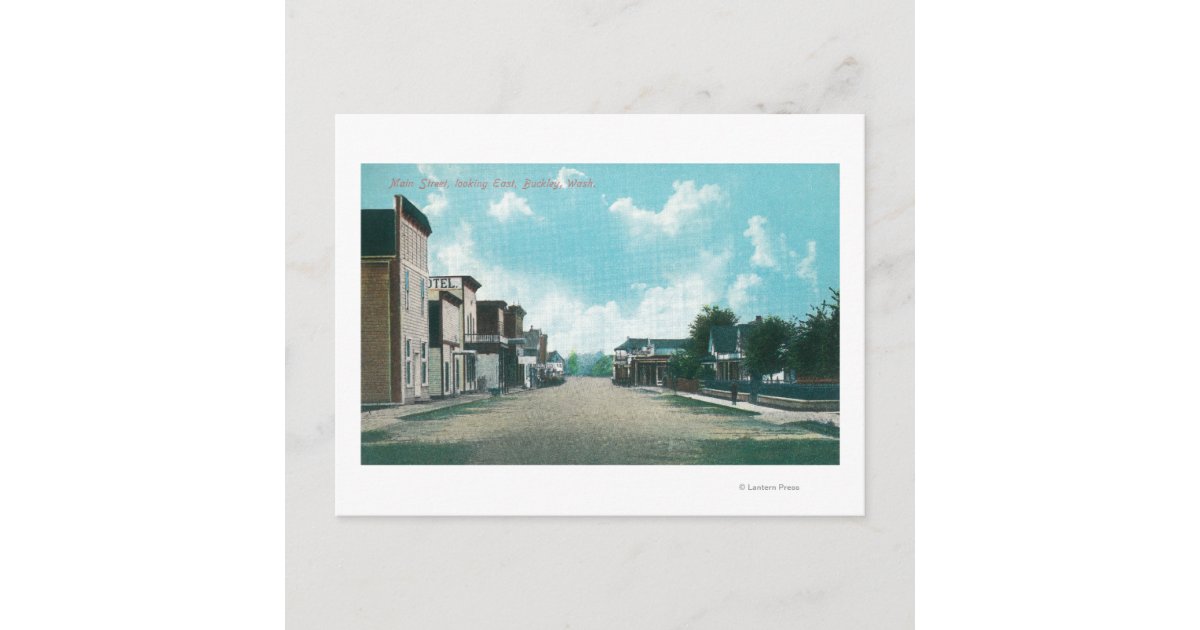 Eastern View from Main Street Postcard | Zazzle