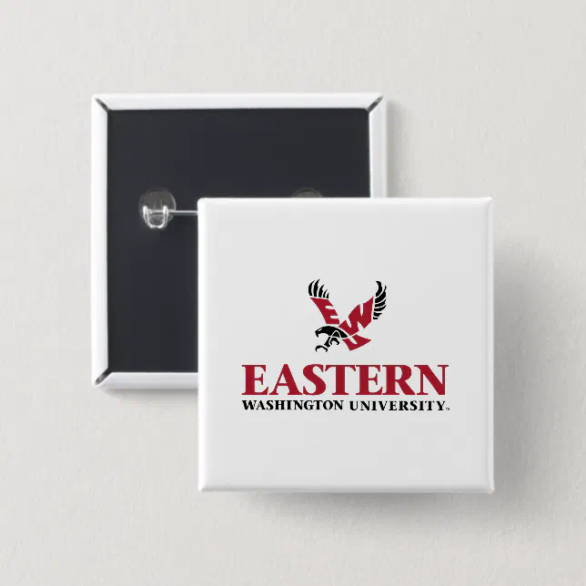 Eastern Washington University Logo Button | Zazzle
