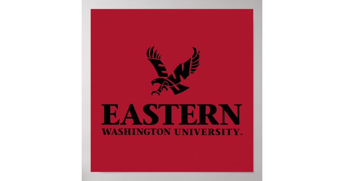 Eastern Washington University Logo Poster | Zazzle