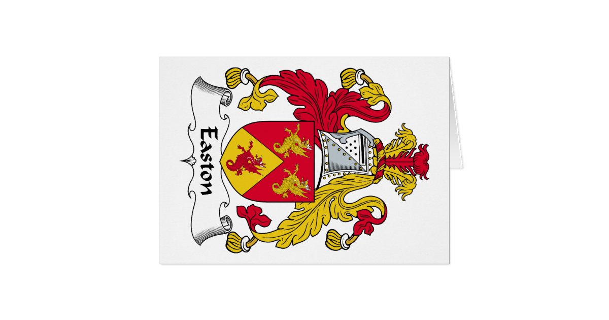Easton Family Crest | Zazzle
