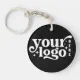 Easy Custom Company Business Logo Keychain | Zazzle