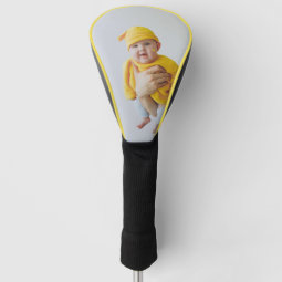 Easy design your own custom made personalized golf head cover | Zazzle