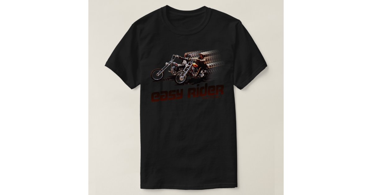 Easy Rider Born To Be Wild Speed Fade T-Shirt | Zazzle