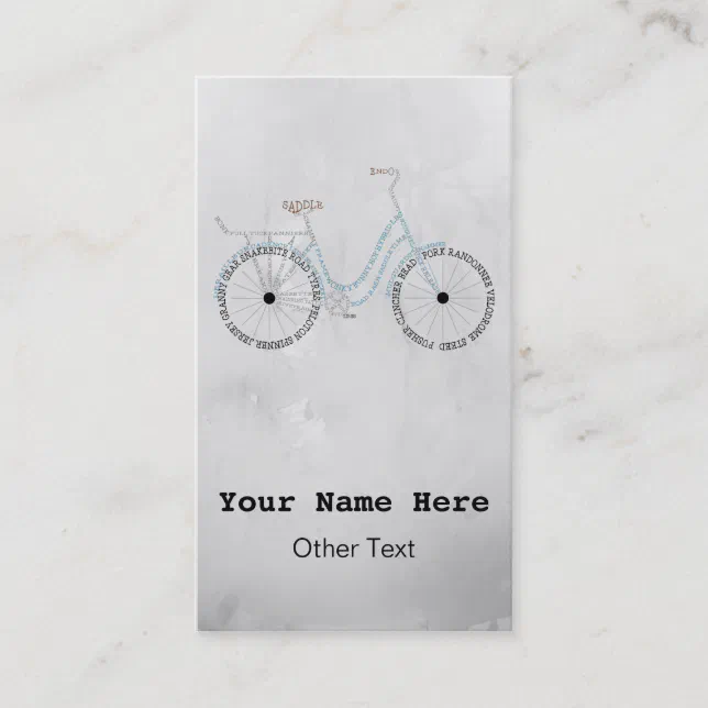 Easy to Customize Bicycle Bike Business Cards | Zazzle