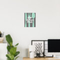 eat dessert first word art cute quote poster | Zazzle