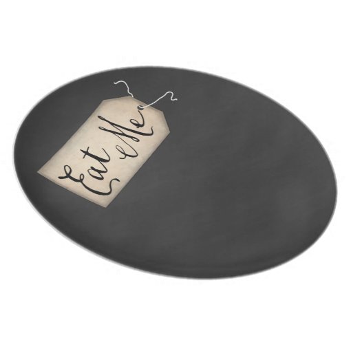 Eat Me Melamine Plate | Zazzle