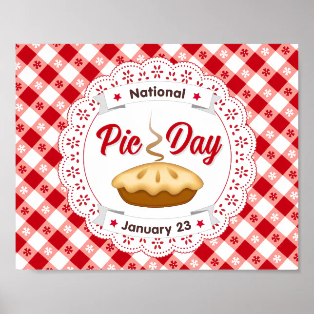 Eat More Pie on Pie Day Poster | Zazzle