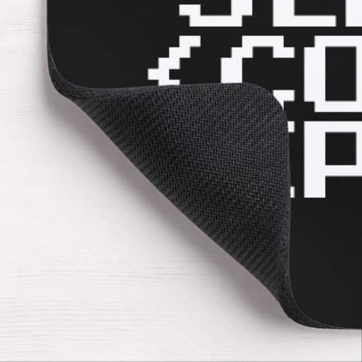 EAT SLEEP CODE REPEAT mousepad gift for programmer | Zazzle