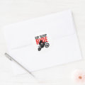 Eat Sleep Ride Motocross Motorcycle Sport Pop Art Classic Round Sticker ...
