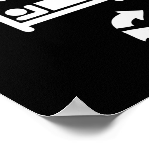 Eat Train Work Study Love Sleep Repeat - Alpha Poster | Zazzle