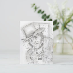 Ebenezer Scrooge Party Invite | Zazzle