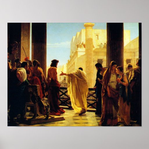 Ecce Homo - Antonio Ciseri Poster | Zazzle