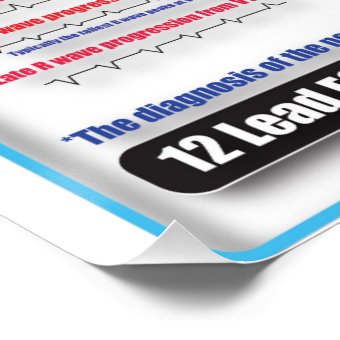 ECG Training Poster | Zazzle