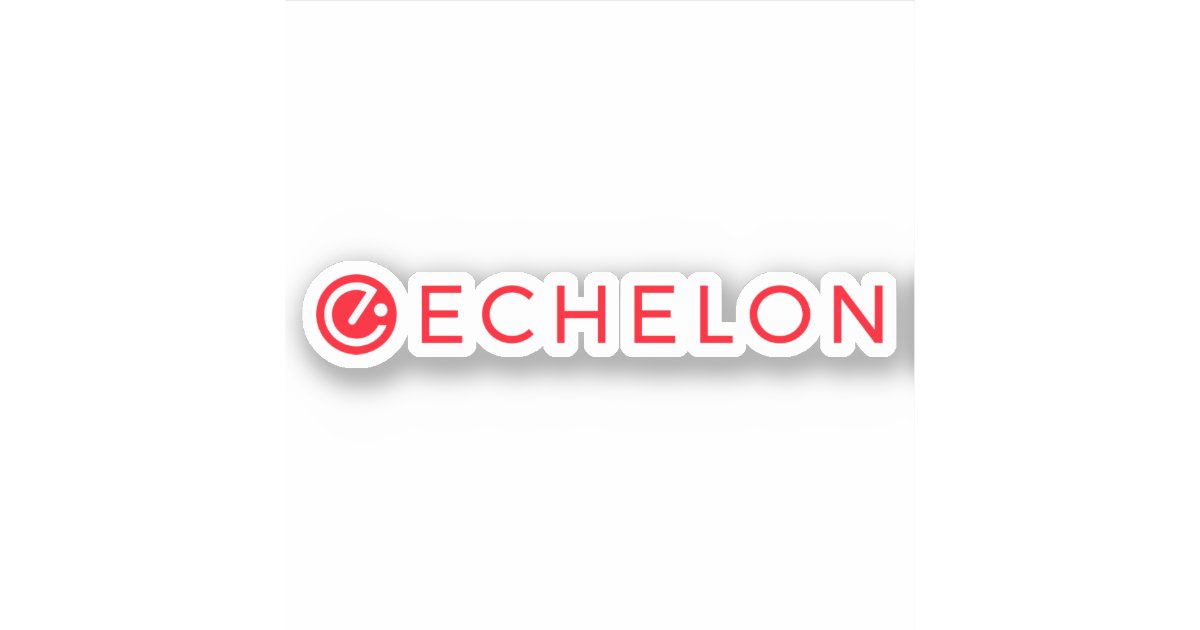 Echelon Logo Sticker | Zazzle