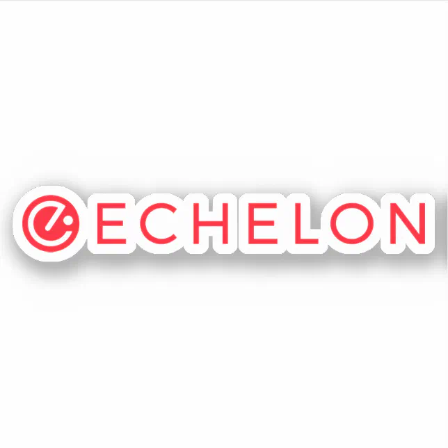 Echelon Logo Sticker | Zazzle