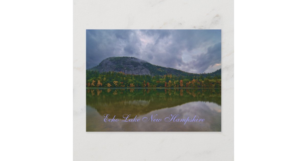 Echo Lake New Hampshire Postcard | Zazzle