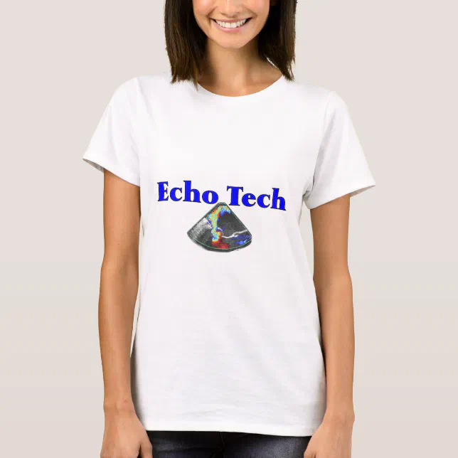 Echo Technician Gifts (Cardiac Echo Tech) T-Shirt | Zazzle