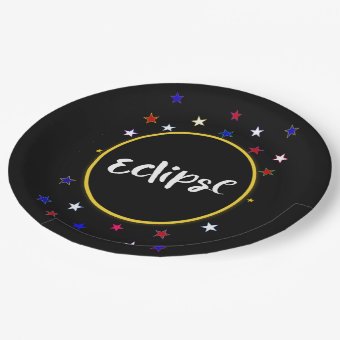 Eclipse Party Paper Plates | Zazzle