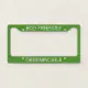 Eco Friendly Greenmobile | Clean Energy Green License Plate Frame | Zazzle