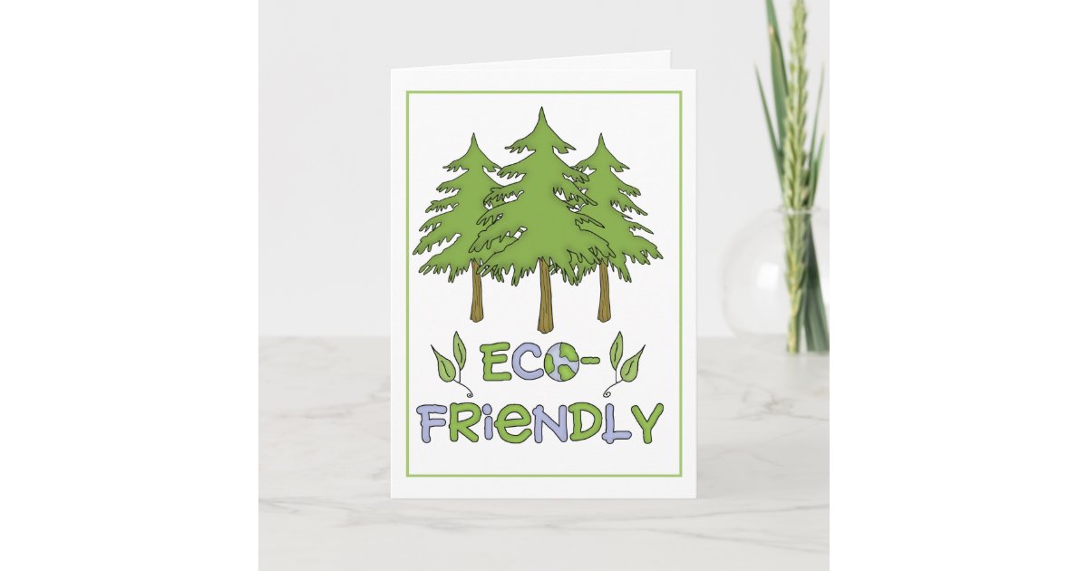 Eco Friendly Greeting Card | Zazzle.com