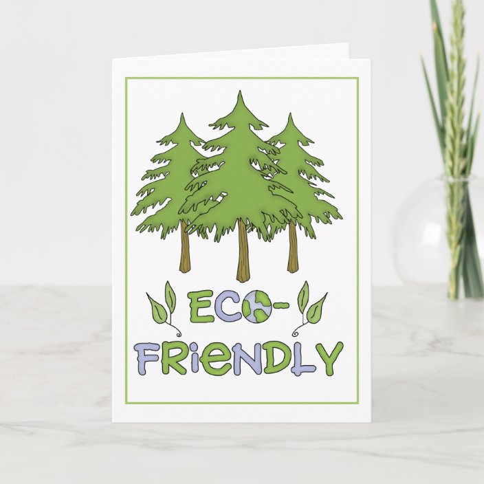 Eco Friendly Greeting Card | Zazzle.com