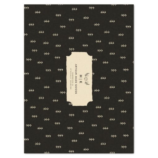 Eco Friendly Handmade Branding Logo Tissue Paper | Zazzle